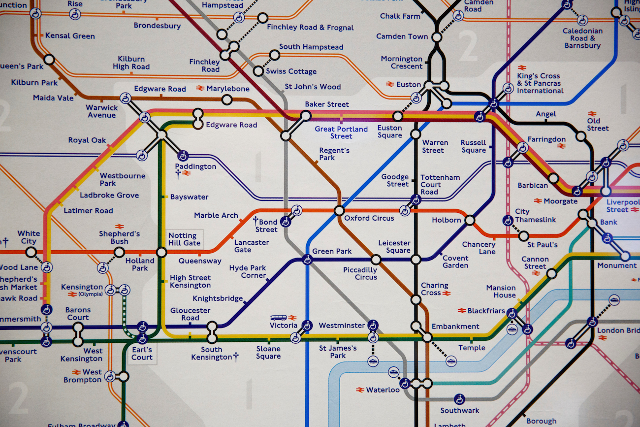 Longest Tube interchange: 10 Tube stations where changing lines takes ...
