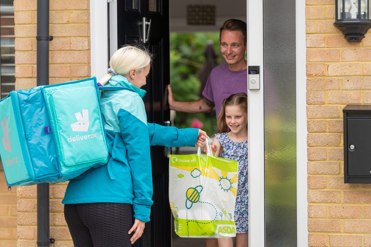 Asda and Deliveroo partner up for rapid grocery delivery roll-out