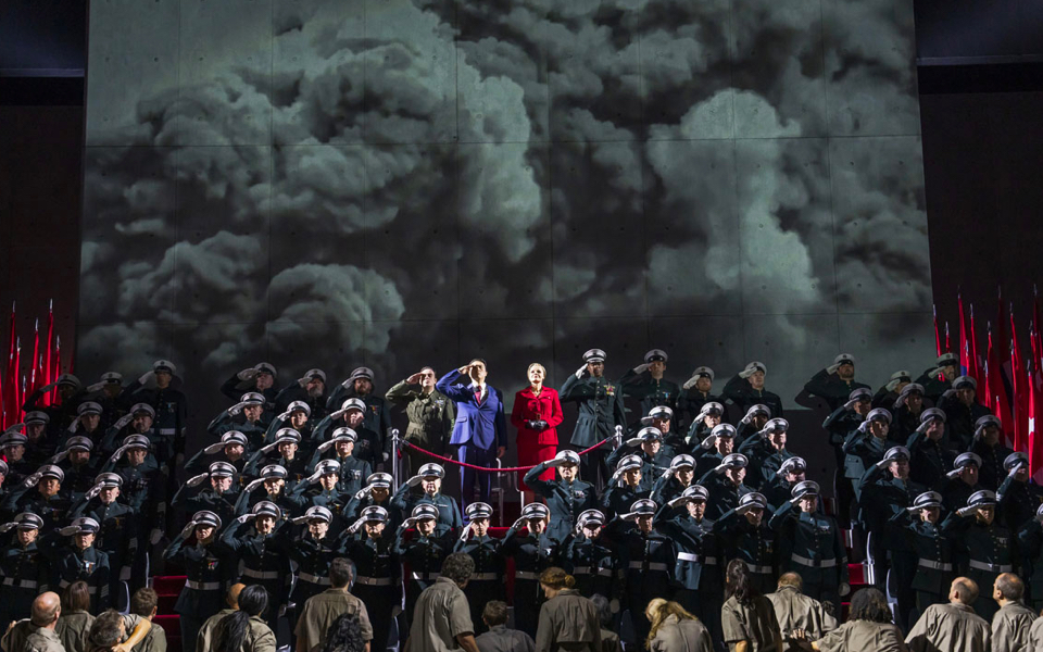 Aida at the ROH is a thrilling opera set against a bleak backdrop