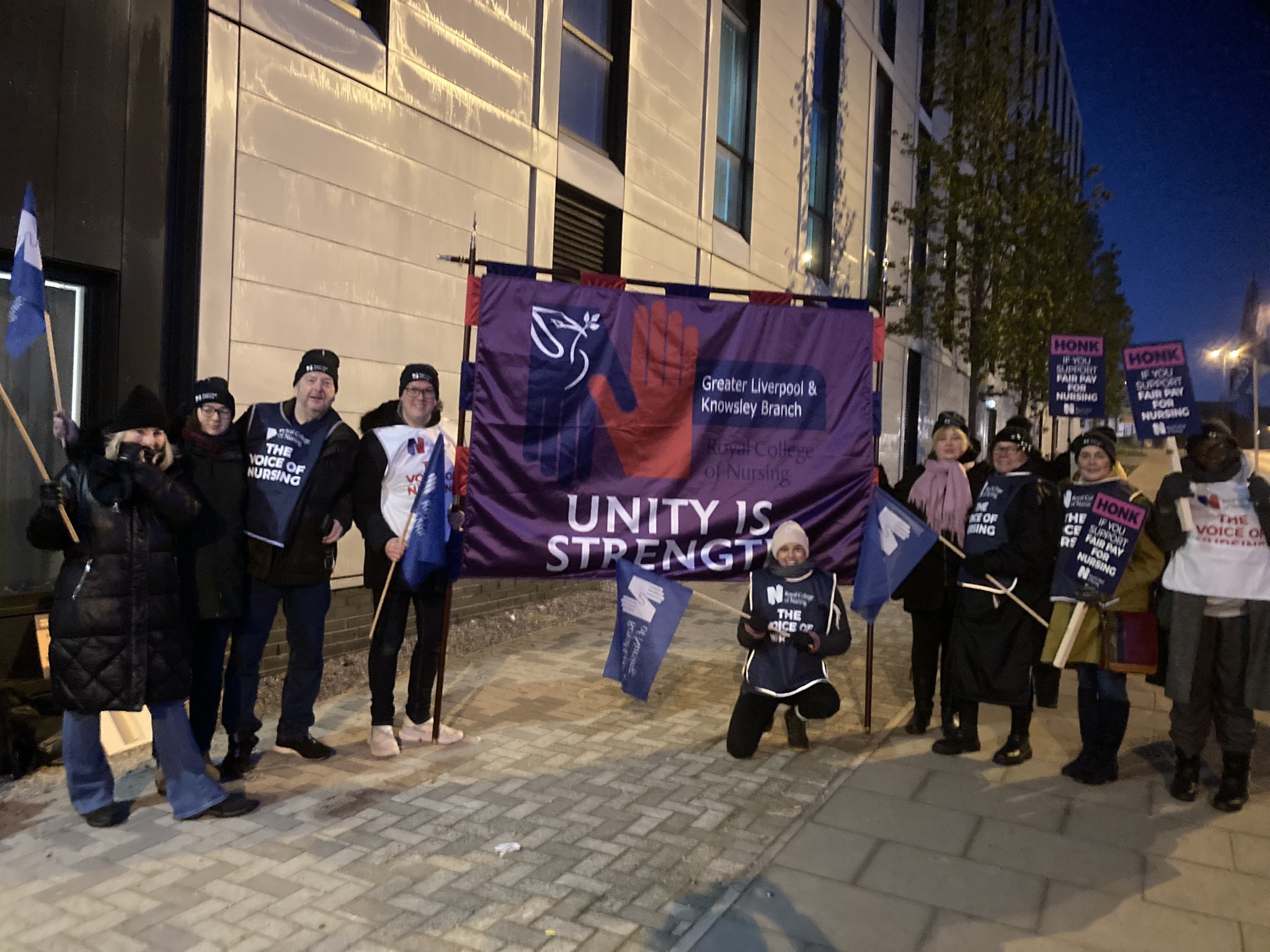 RCN union boss warns of more strikes as nurses walk-out for first time ...