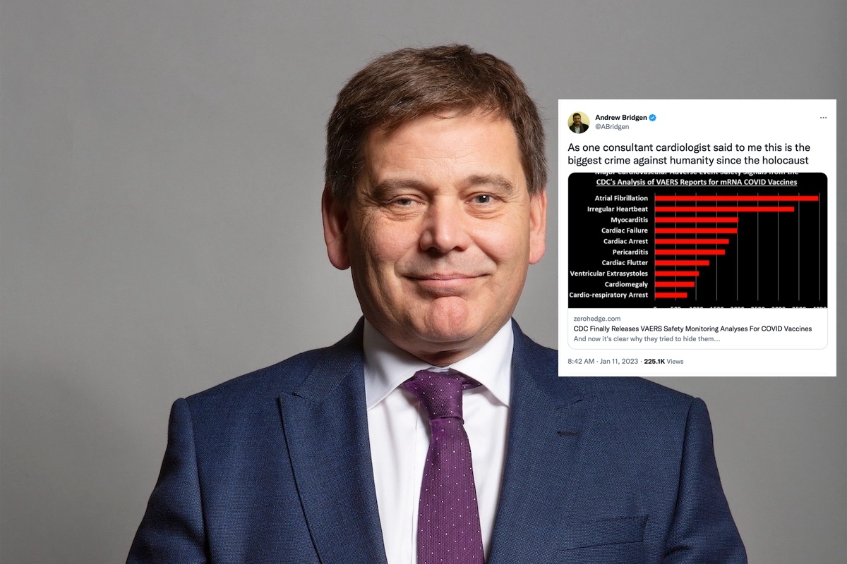 Judge rules on meaning of tweet in Andrew Bridgen's libel claim against ...