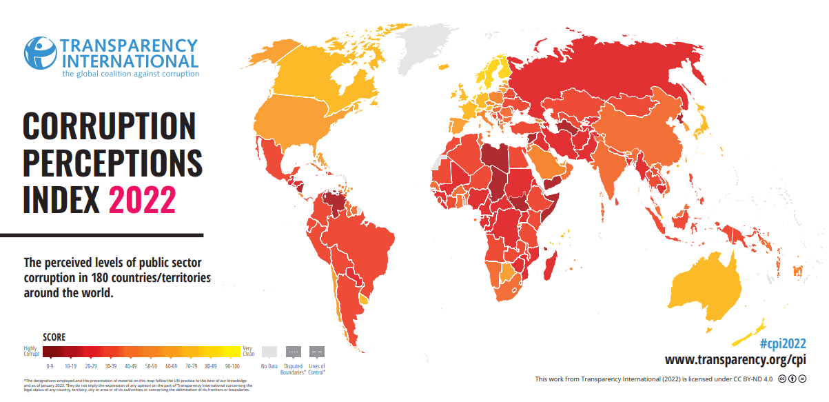 Increasing levels of corruption in the UK pose a threat to the business ...