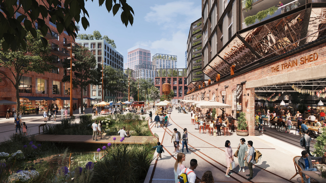 Sneak peak at Earls Court £8bn 'zero carbon' regeneration scheme Sneak ...