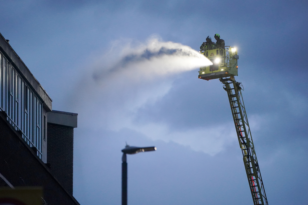 Bow blaze: Residents had ‘no idea’ huge fire was tearing through London ...