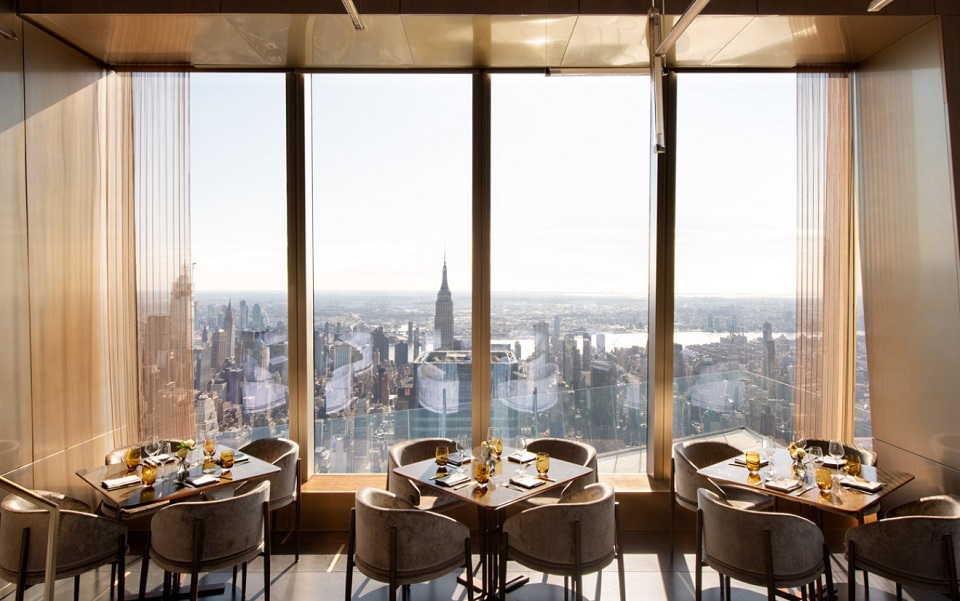 At New York's highest Midtown restaurant, the best dish is vegan