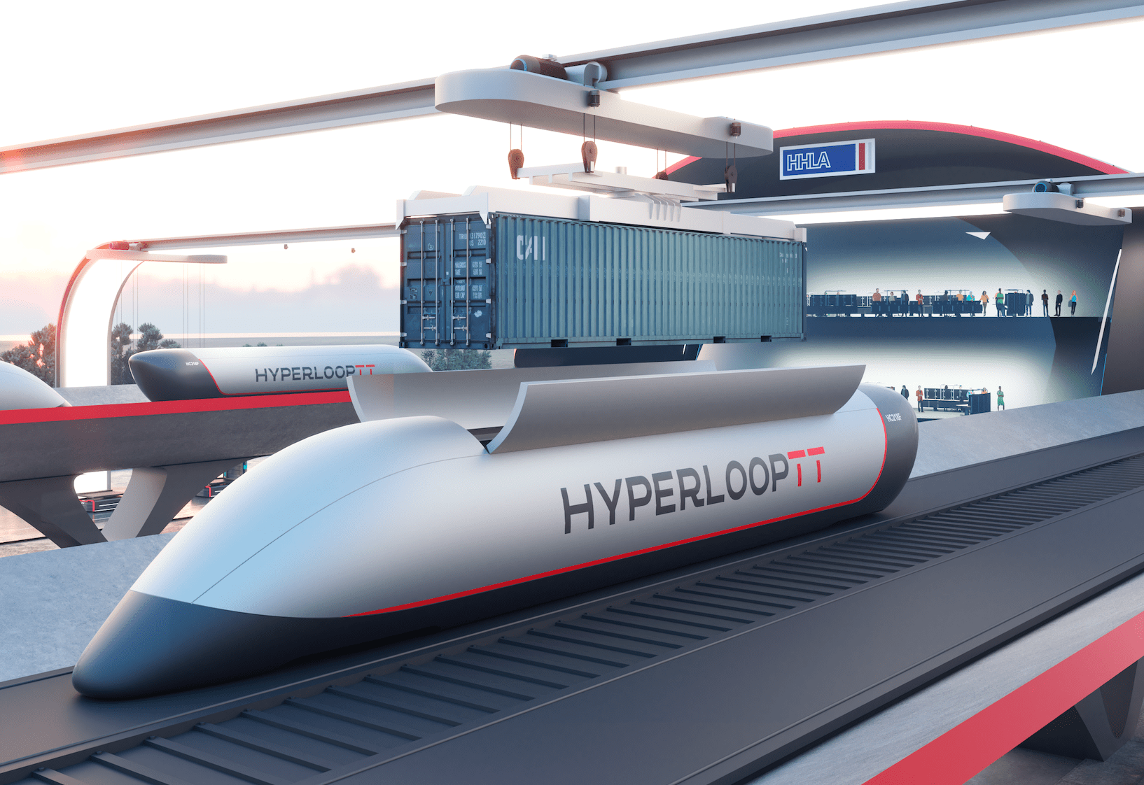 The world's first hyperloop train has been revealed and is due to ...