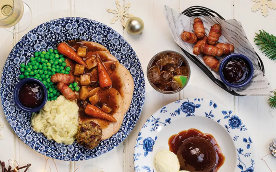 Wetherspoons reveal their Christmas menu - it's a depressing sight