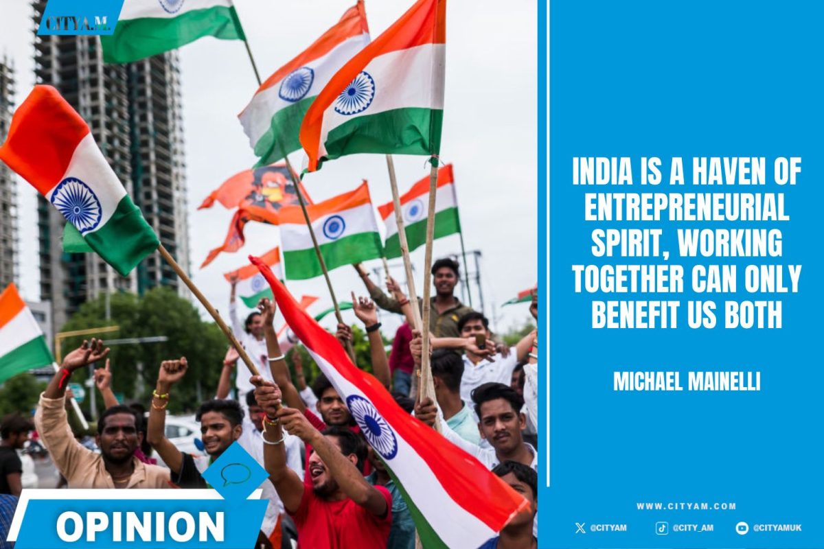 India is a haven of entrepreneurial spirit, working together can only ...