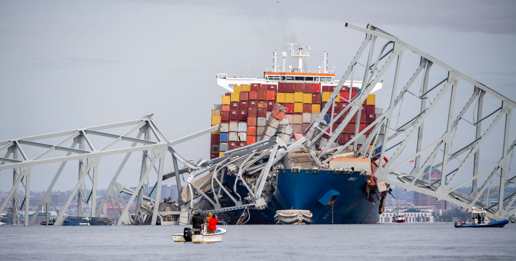 Baltimore bridge disaster: Six presumed dead after cargo ship collision