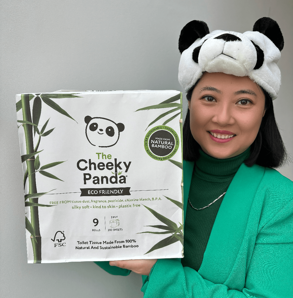 How I built a successful brand - with the help of a panda and some bamboo