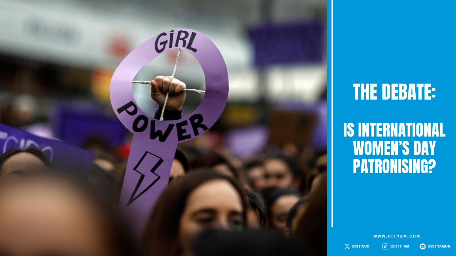 The Debate: Is International Women's Day patronising?