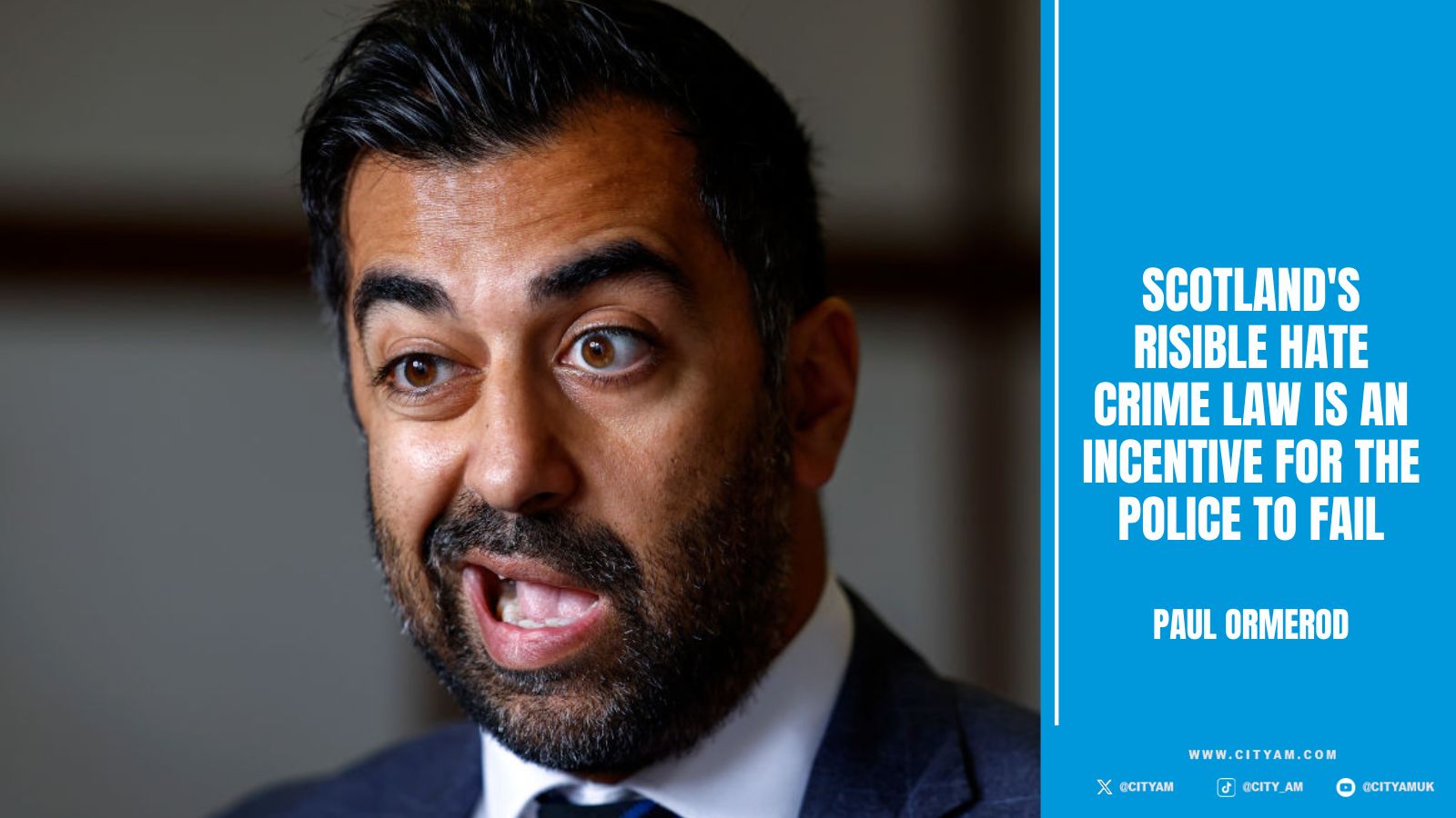 Scotland's risible hate crime law is an incentive for the police to fail