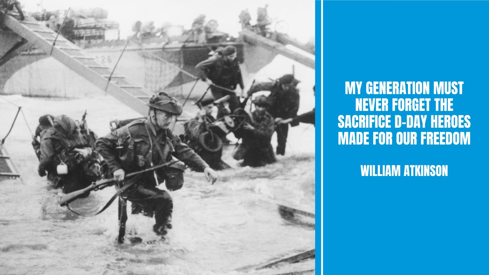 My generation must never forget the sacrifice D-Day heroes made for our ...