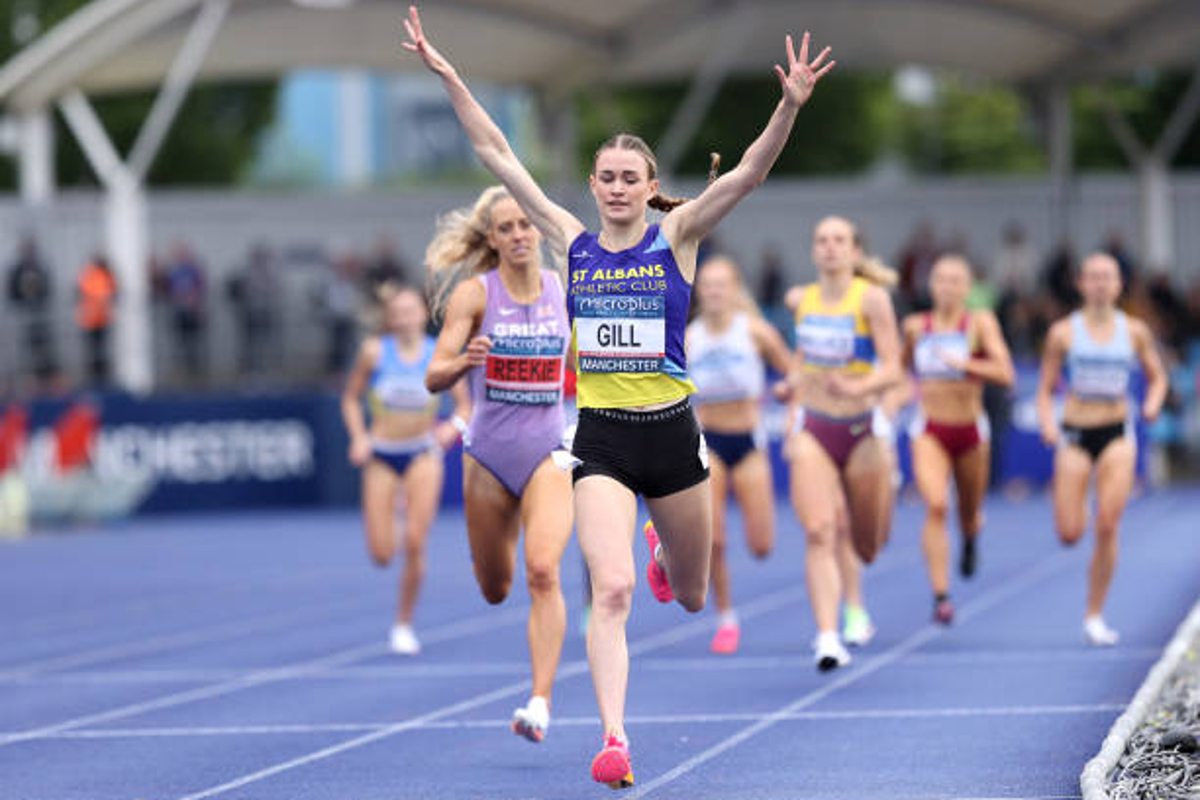 Phoebe Gill, 17, heads to Olympics with Hodgkinson in 800m