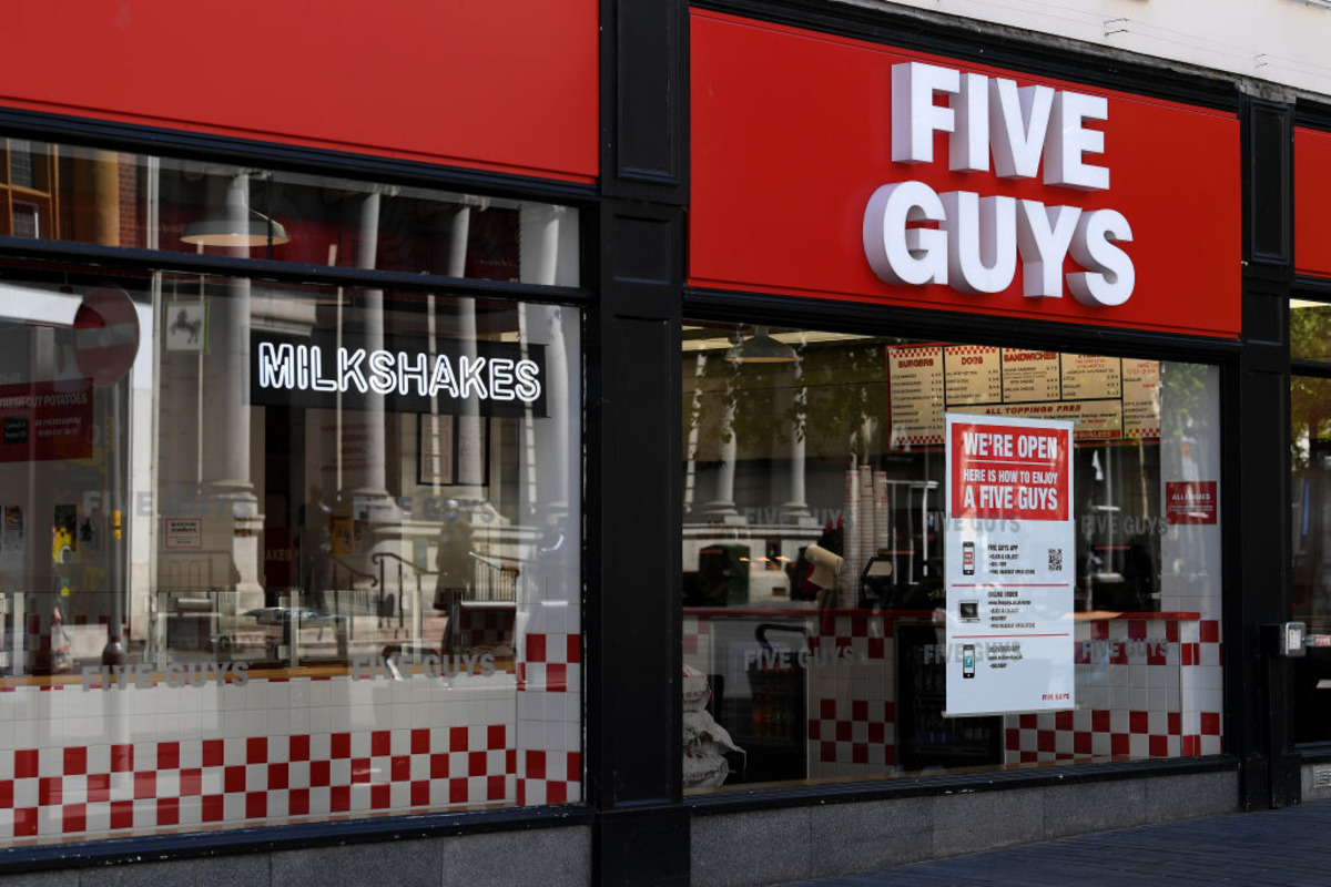 Five Guys: Sales surge by £90m as loss slashed at burger chain