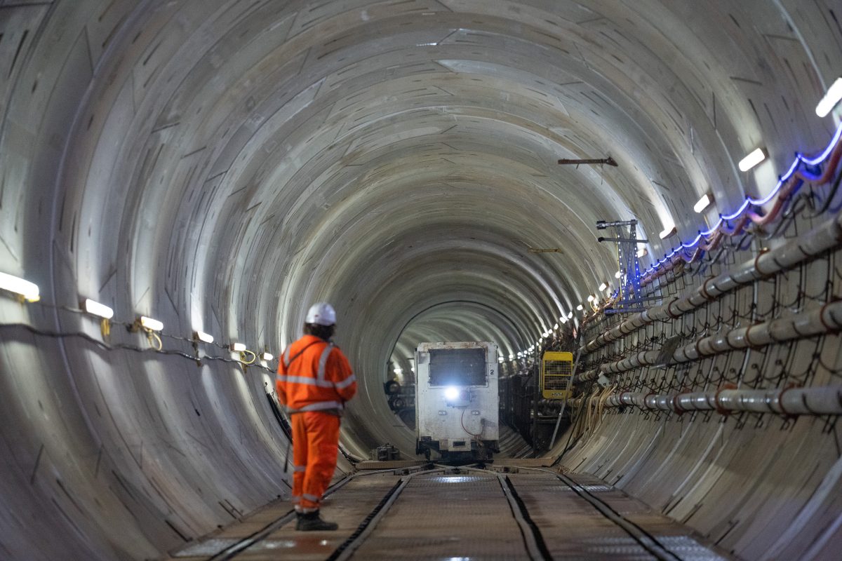 This tunnel between Waterloo and the Southbank has been turned into a ...