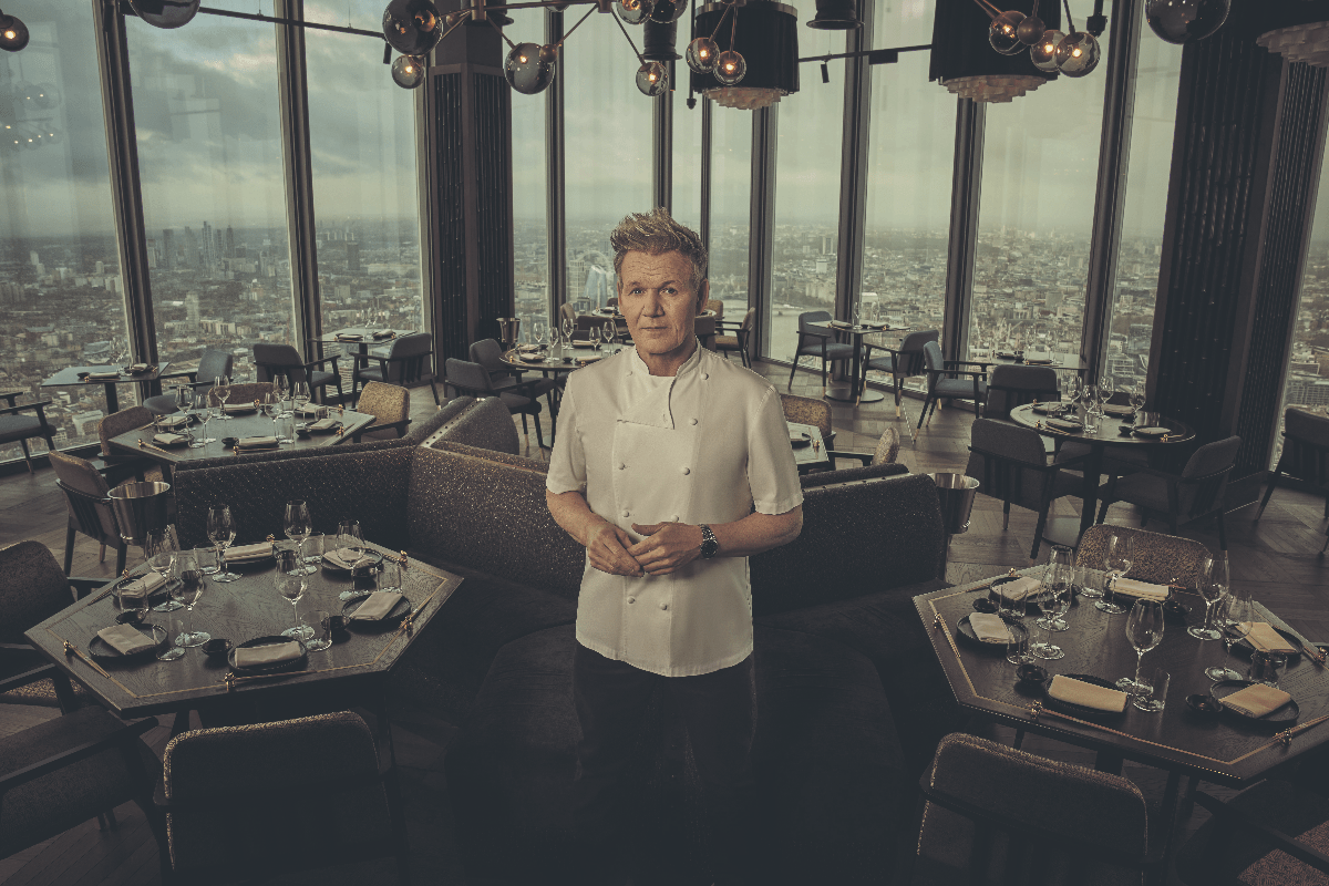 Reviewing the new Gordon Ramsay restaurant that's highest in UK