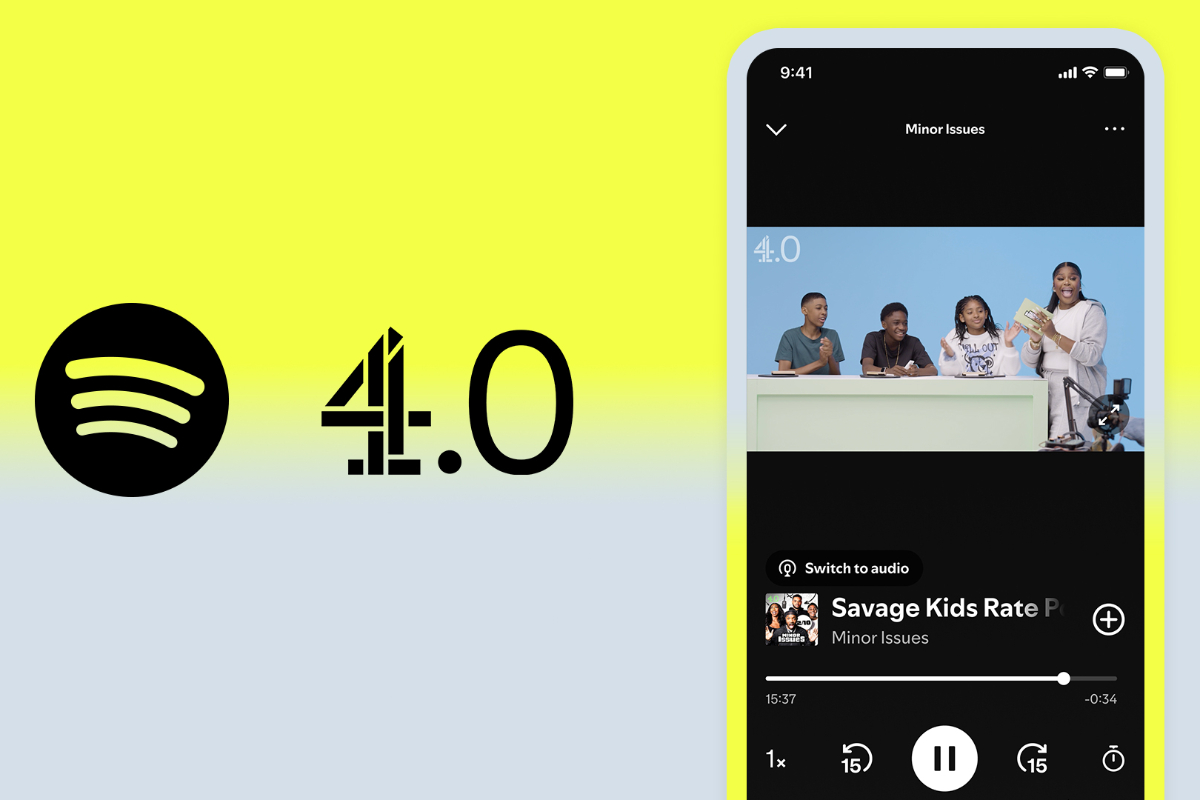 Exclusive: Channel 4 launches video on Spotify