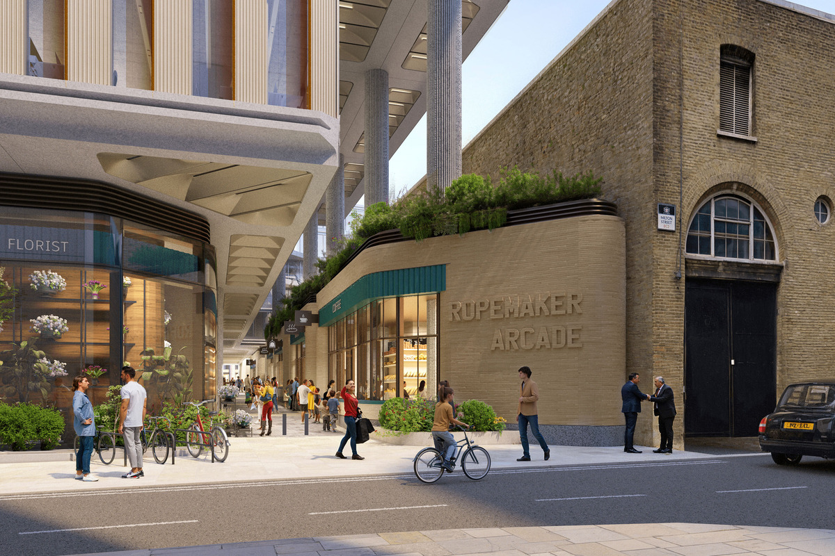 'Bold' new plans for Barbican area submitted
