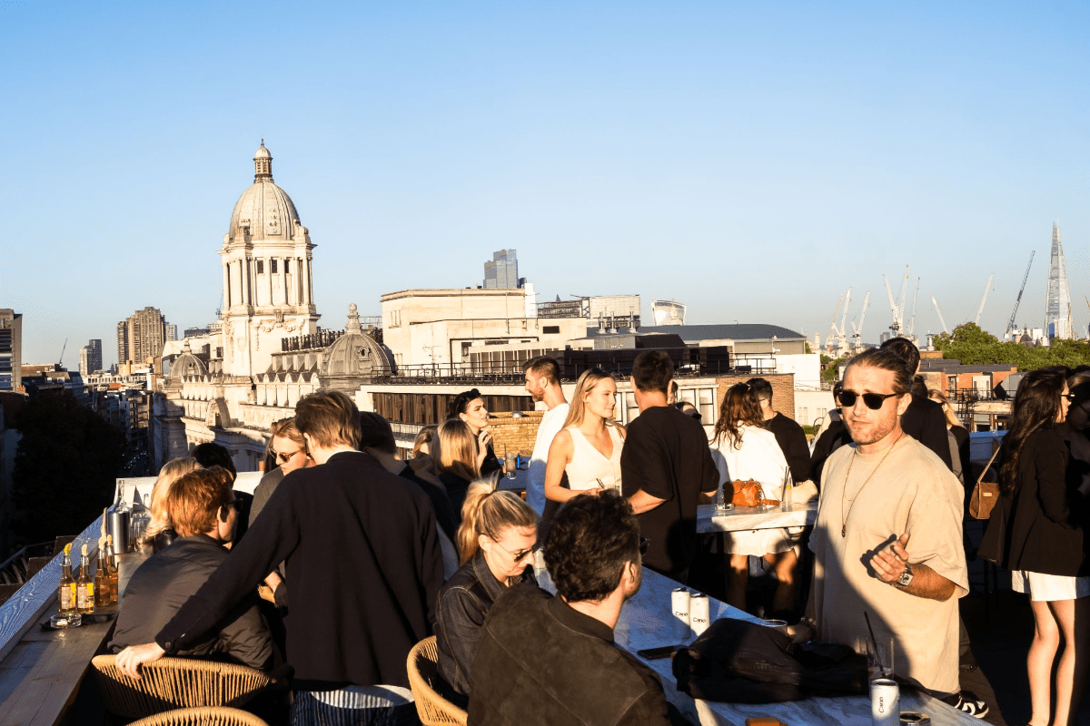 Try this City of London rooftop bar to cool off after hot office days