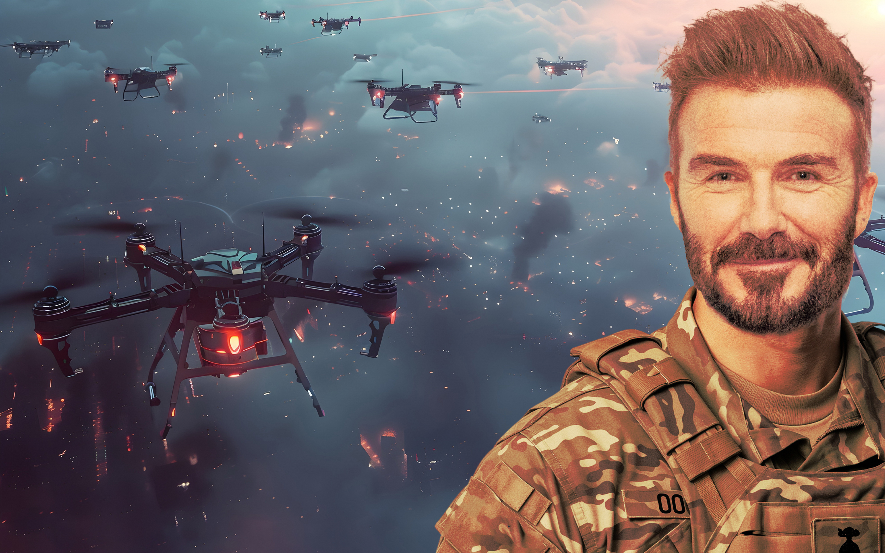 How David Beckham got into drone warfare