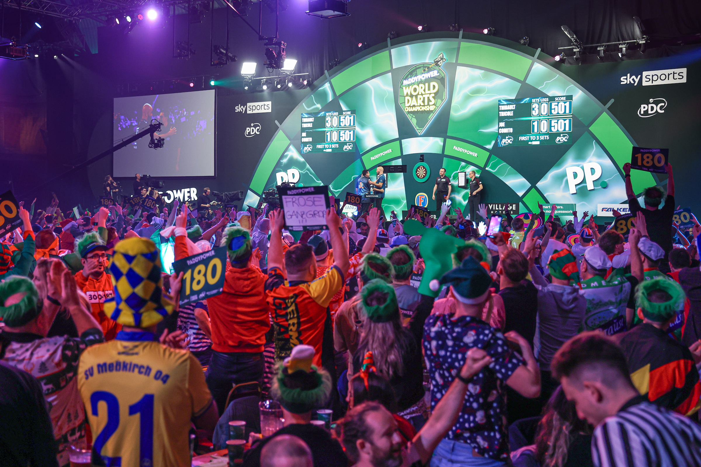 Win VIP Hospitality for 4 at The PDC World Darts Championship With ...