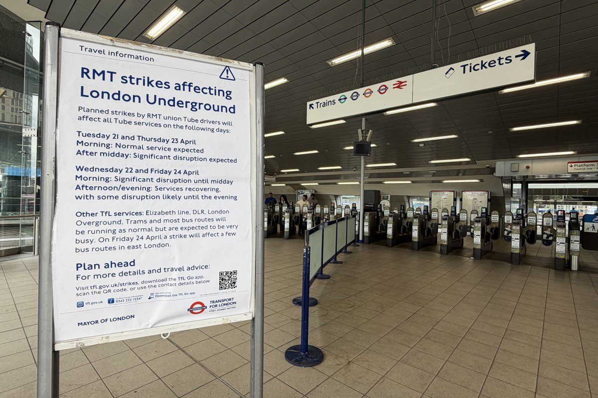 Tube strikes: Londoners braced for RMT walkouts from next week
