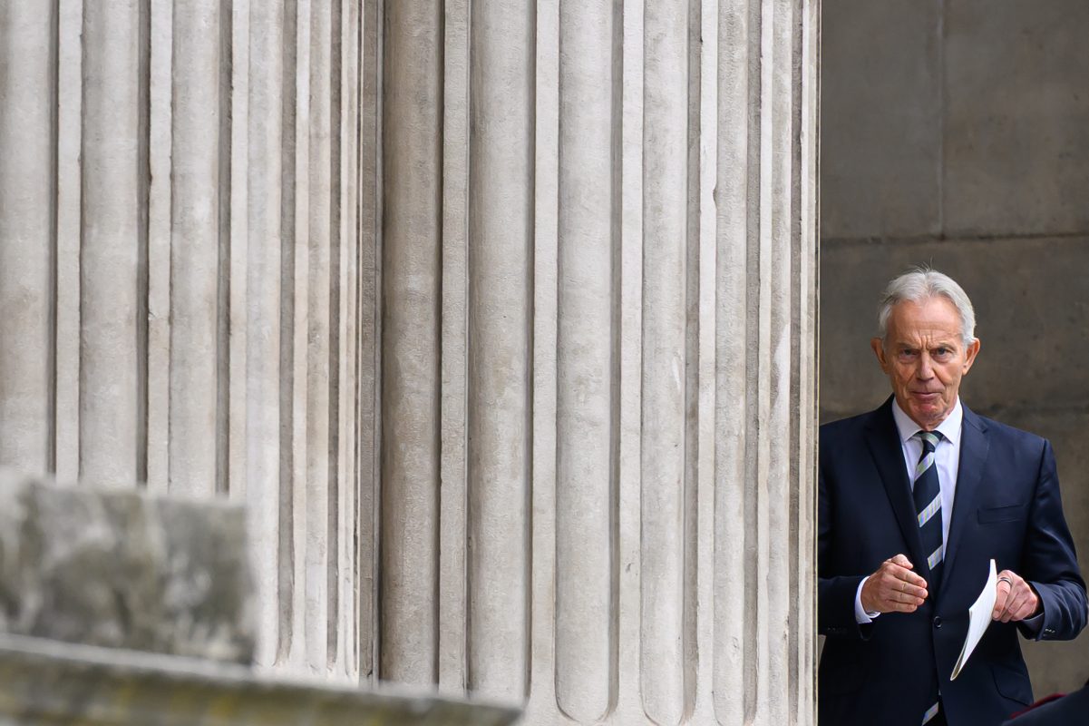 Tony Blair calls for Net Zero ‘reset’ in break with Miliband